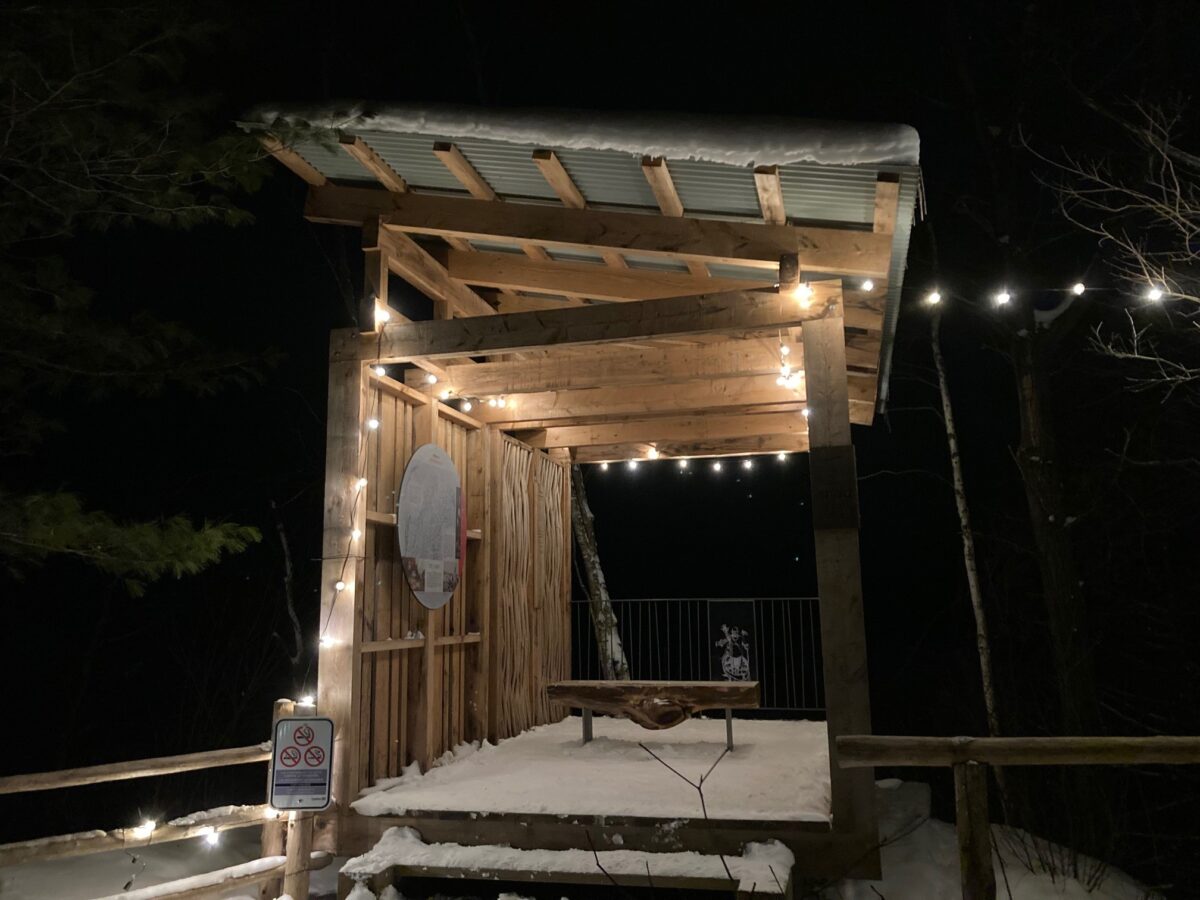 Le Parc des Deux Rivières illuminé dans le cadre du programme Joues ...